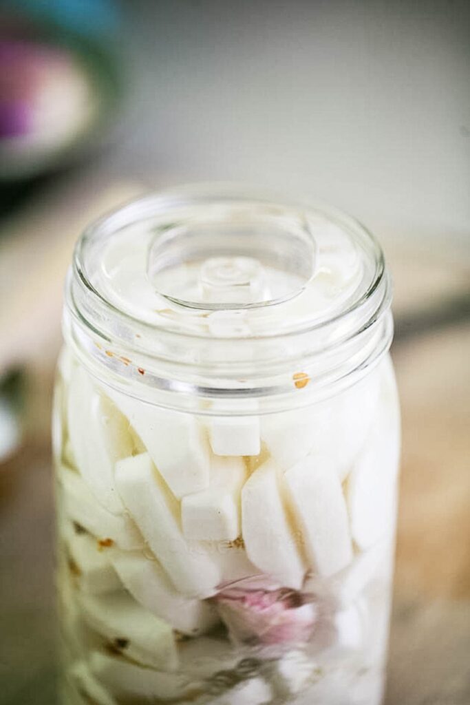 Fermenting Turnips Step By Step - Lady Lee's Home