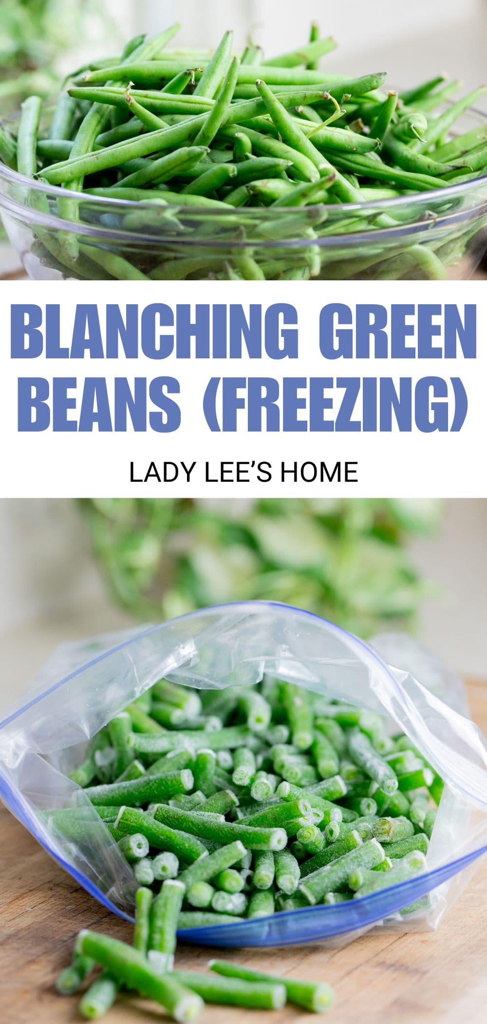 Blanching Green Beans For Freezing - Lady Lee's Home