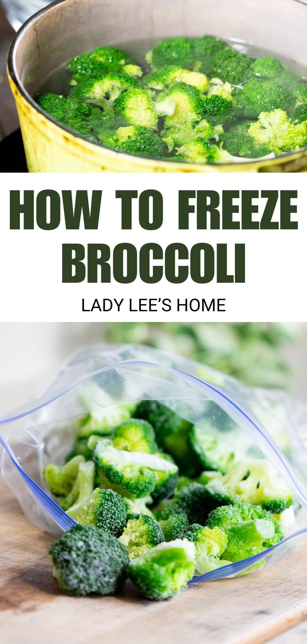How to Freeze Broccoli - Lady Lee's Home